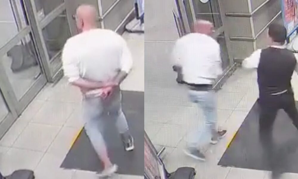 Man wil beveiliger neersteken in Helmond bij Albert Heijn XL