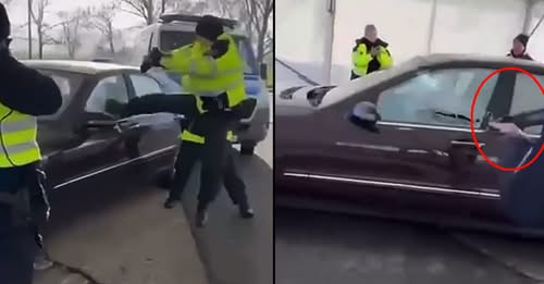 Bekijk hoe auto van Stadjer door Duitse agenten wordt beschoten bij ...